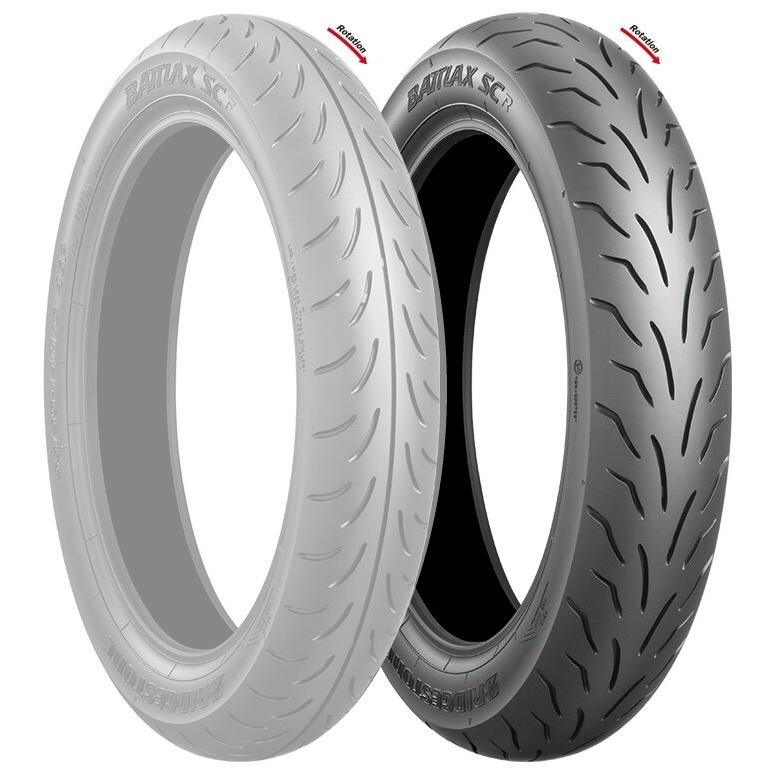 BRIDGESTONE ブリヂストン BATTLAX SC【140/70-14 62P TL】バトラックス SC タイヤ フォルツァ 125 ...