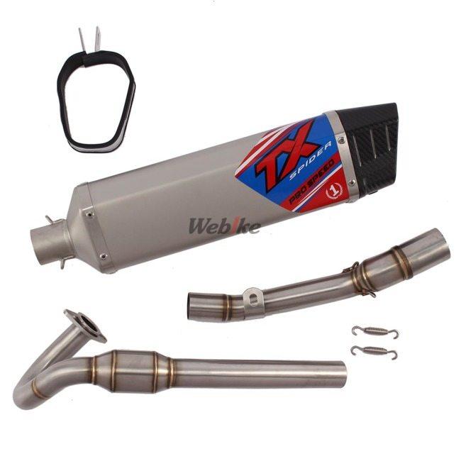 PROSPEED プロスピード Full System Exhaust TX Spider Series WR155 WR155R ...