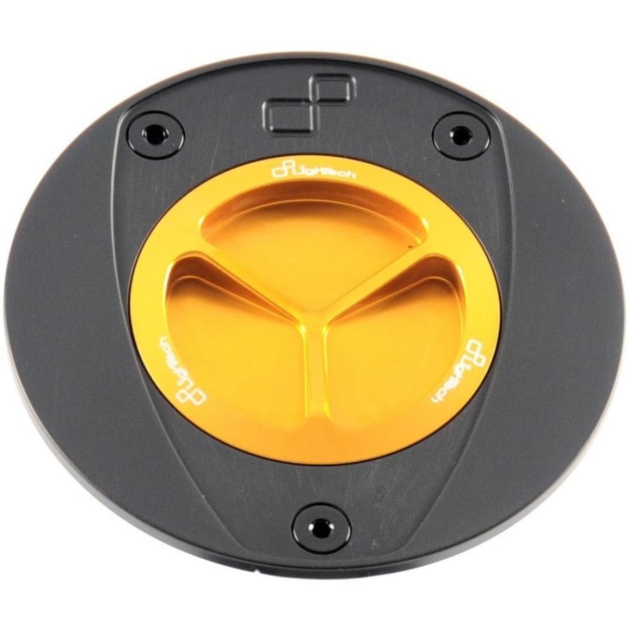 LighTech ライテック フューエルタンクキャップ (スピンロッキング) カラー：ゴールド DUCATI ドゥカティ MV AGUSTA ...