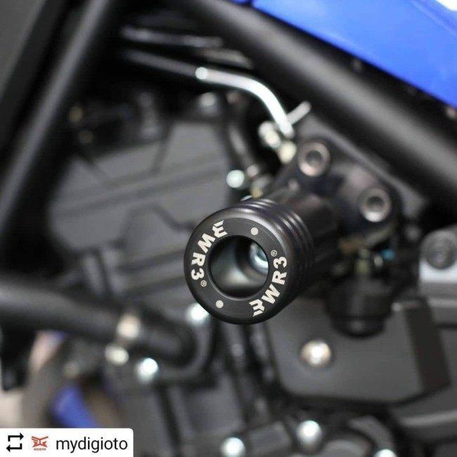 WR3 WR3:ダブルアールスリー フレームスライダー MT-25 YZF-R25 YAMAHA ヤマハ YAMAHA ヤマハ ...