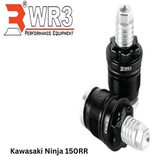 WR3 WR3:ダブルアールスリー プリロードアジャスター カラー：ブラック ニンジャ150RR KAWASAKI カワサキ ...