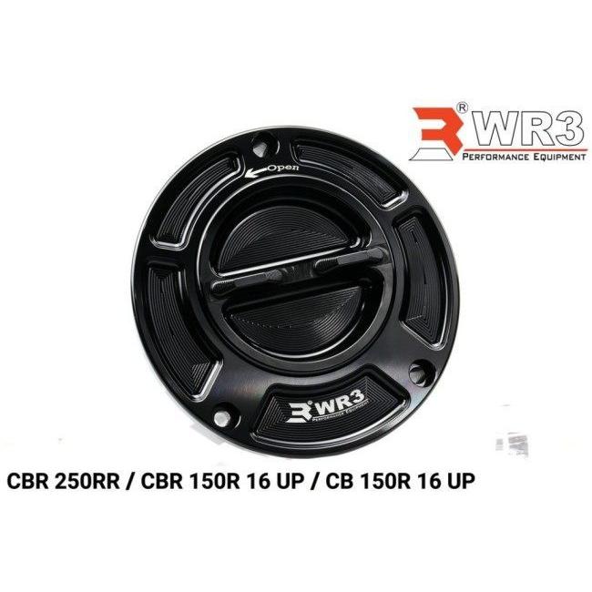 WR3 WR3:ダブルアールスリー タンクキャップ カラー：ゴールド CB150R CBR150R CBR250RR(2017 ...