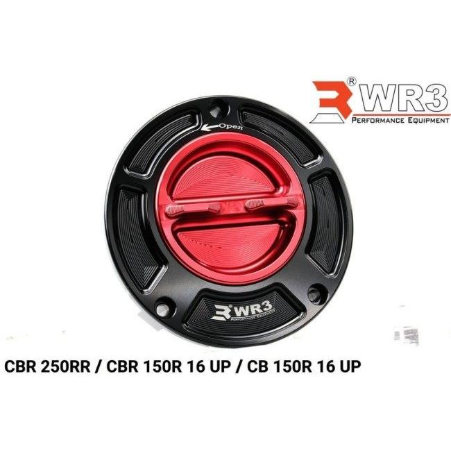 WR3 WR3:ダブルアールスリー タンクキャップ カラー：ゴールド CB150R CBR150R CBR250RR(2017 ...