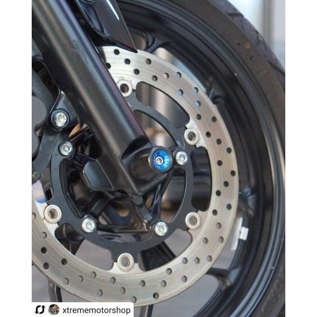 WR3 WR3:ダブルアールスリー アクスルスライダー カラー：ブルー MT-25 YZF-R25 YAMAHA ヤマハ YAMAHA ヤマハ ...