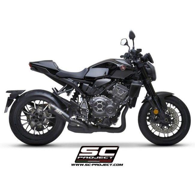 SC-PROJECT SC-PROJECT:SCプロジェクト S1 スリップオンサイレンサー＆フルチタンリンクパイプ “ブラックエディション ...