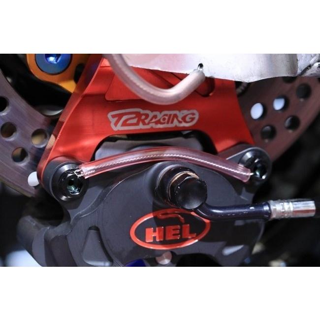 T2 Racing T2 Racing:ティーツーレーシング ブレンボ等リアキャリパーボルト カラー：ブラック :24854052:ウェビック ...