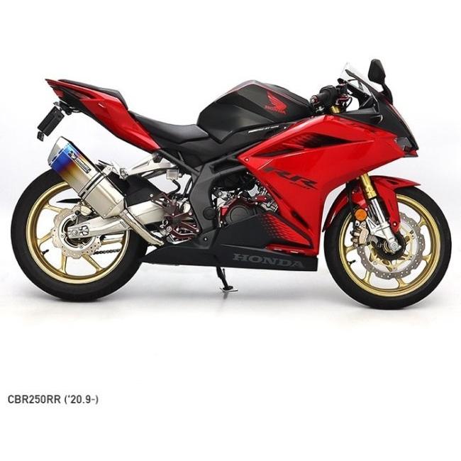 ENDURANCE（バイク） ENDURANCE エンデュランス R2マフラー サイレンサー：チタングラデーション CBR250RR ...