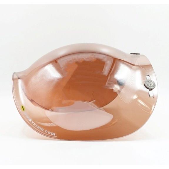 72JAM JET HELMET 72ジャム バブルシールド カラー：FM＋パーシモン ヘルメットシールド ヘルメット : ウェビック1号店 - 通販 - Yahoo!ショッピング