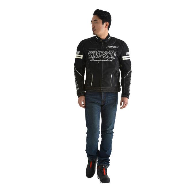 SIMPSON（バイク） SIMPSON シンプソン NSM-2201 Riders Mesh Jacket[ライダース メッシュ ジャケット ...