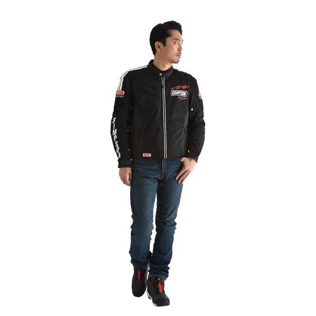 SIMPSON SIMPSON:シンプソン NSM-2204 Riders Mesh Jacket[ライダース メッシュ ジャケット] サイズ ...