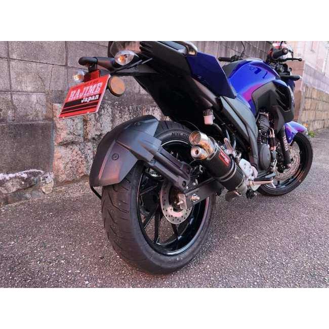 ブランド登録なし HAJIME ハジメ フルエキゾーストマフラー タイプ：ブラックカーボン FZ25 FZS25 YAMAHA ヤマハ : ウェビック1号店 - 通販 - Yahoo!ショッピング