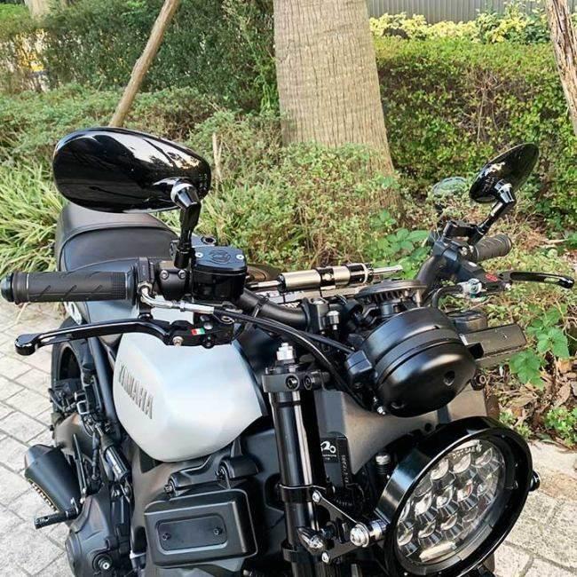 YMCK YMCK:ヤマック ローマウントミラーアダプター 逆ネジセット MT-10 MT-09 XSR900 BOLT BOLT Rスペック XSR700 SR400 :24996752:ウ ...