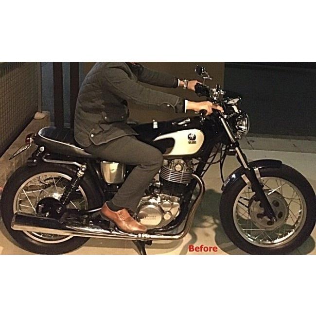 BORE ACE BORE ACE:ボアエース ハンドルセットバックキット カラー：ブラック SR400 SR500 YAMAHA ヤマハ YAMAHA ヤマハ :25025100:ウェビック ...