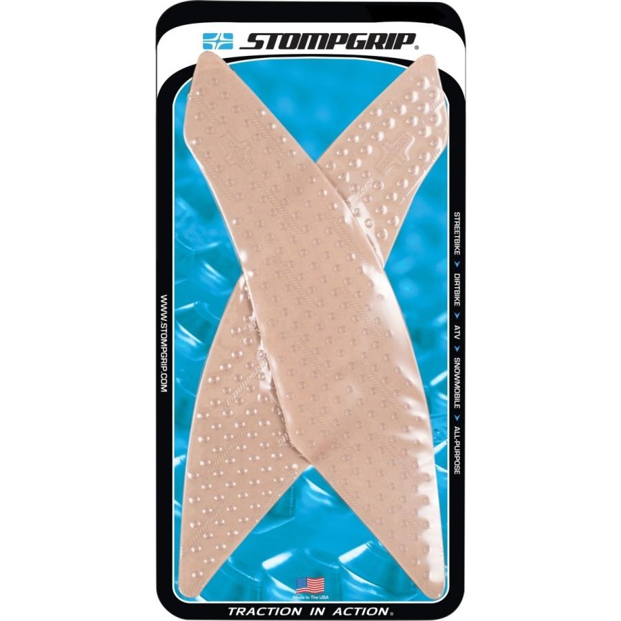 STOMPGRIP STOMPGRIP:ストンプグリップ トラクションパッド ストリートバイクキット【VOLCANO】 カラー：クリア ...