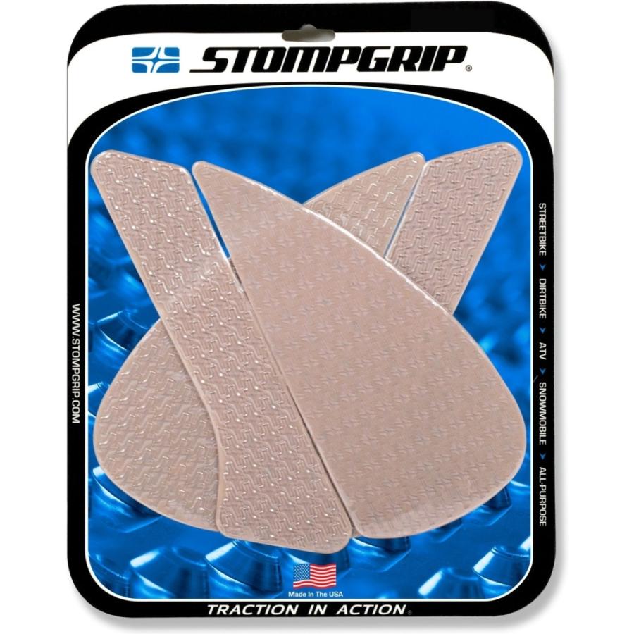 STOMPGRIP STOMPGRIP:ストンプグリップ トラクションパッド ストリートバイクキット【ICON】 カラー：ブラック ...