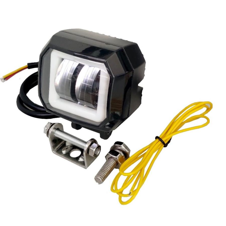 デルタダイレクト DELTA DIRECT MOTO LED Fog イルミネーションライト タイプ：W75×H65 フォグランプ 灯火類 ...