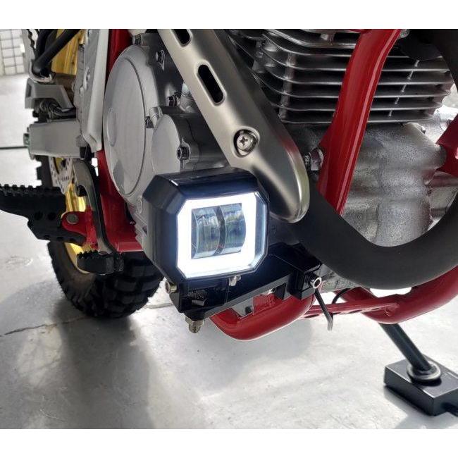 デルタダイレクト DELTA DIRECT MOTO LED Fog イルミネーションライト タイプ：W75×H65 フォグランプ 灯火類 ...