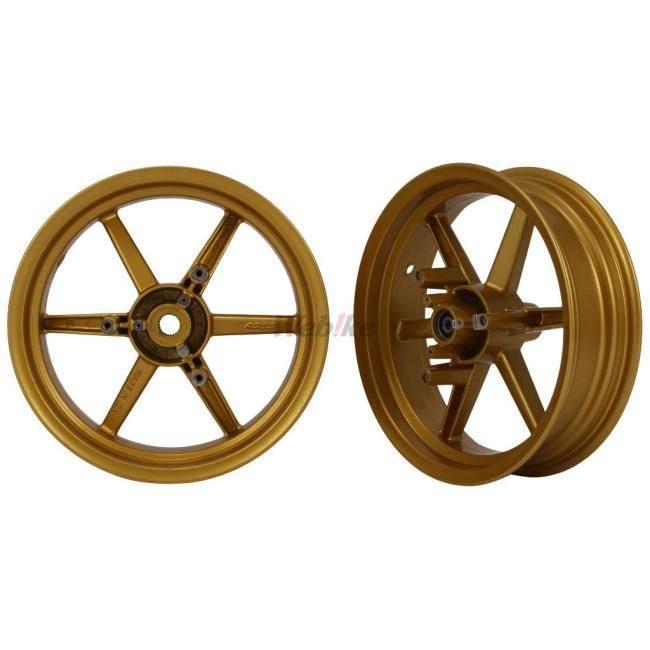Velg Rossi ブイロッシ Cast Wheels Venom Starmax 前後セット ホイール カラー：Gold NMAX 155 ...