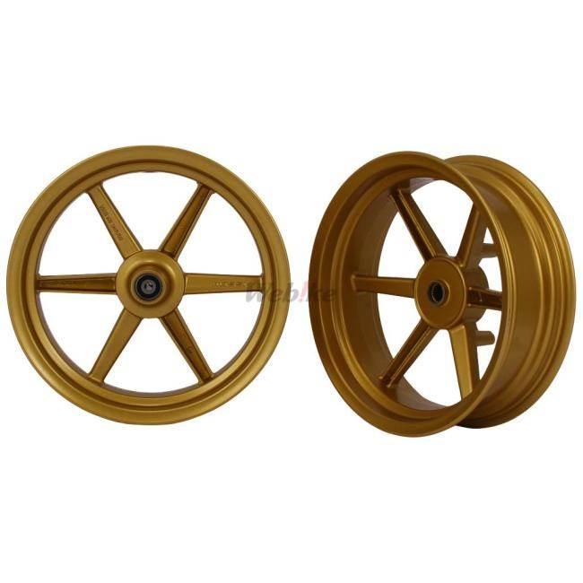 Velg Rossi ブイロッシ Cast Wheels Venom Starmax 前後セット ホイール カラー：Gold NMAX 155 ...
