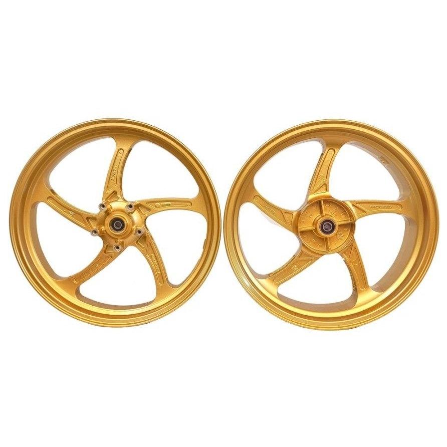 Velg Rossi Rossi:ブイロッシ Cast Wheels Sprint Mamba 前後セット ホイール カラー：Black V ...