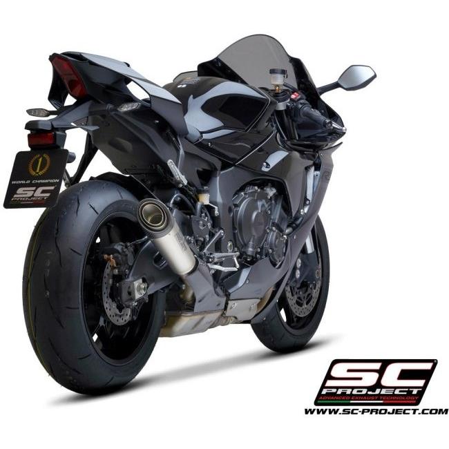 SC-PROJECT SCプロジェクト S1 スリップオンサイレンサー【公道走行可】 YZF-R1 YZF-R1M : 25599613 ...