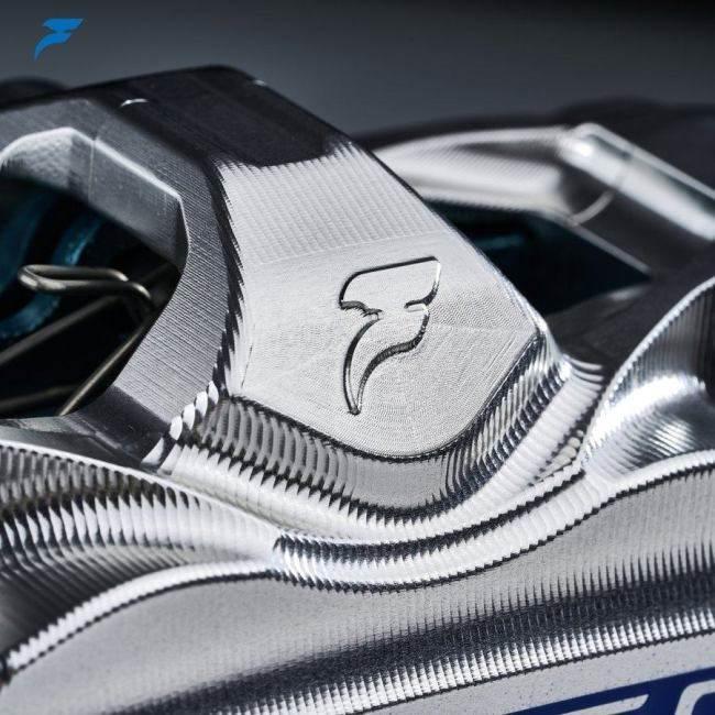 frando フランド 【FCC-540GT】ブレーキキャリパー 4POT 30/34 40mm カラー：シルバー／ブルー / タイプ：左側 ...