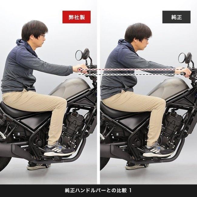 ENDURANCE（バイク） ENDURANCE エンデュランス ハンドルパイプ レブル250 レブル500 HONDA ホンダ ハンドルバー : ウェビック1号店 - 通販 - Yahoo ...