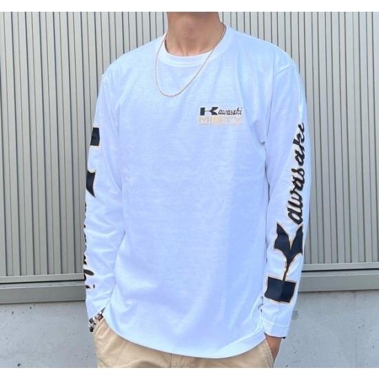 ミスティ MISTY KAWASAKI ロンT〈WHT〉 サイズ：M Tシャツ アパレル : ウェビック1号店 - 通販 - Yahoo!ショッピング