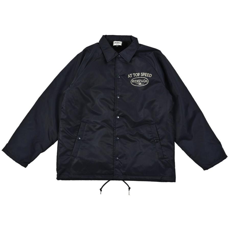 RIDEZ（バイク） RIDEZ ライズ TOP SPEED COACH JACKET 裏ボア コーチジャケット サイズ：XL カジュアル ...