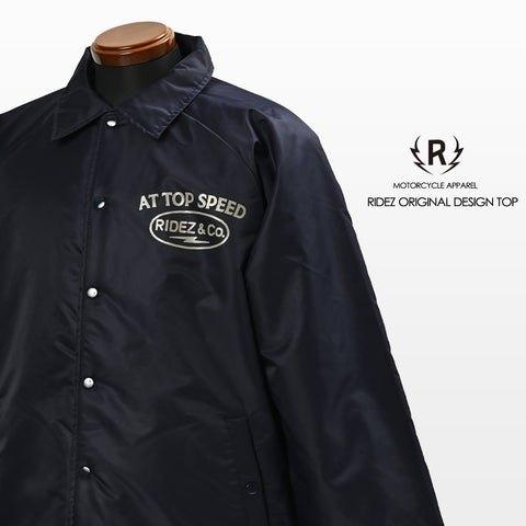 RIDEZ(バイク) RIDEZ ライズ TOP SPEED COACH JACKET 裏ボア RIDEZ(バイク) RIDEZ ライズ TOP SPEED COACH JACKET 裏ボア