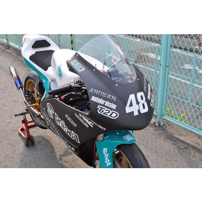 T2 Racing T2 Racing:ティーツーレーシング オリジナル フルカウル TYPE-1 レース【復刻 ver.】カーボン製 ...
