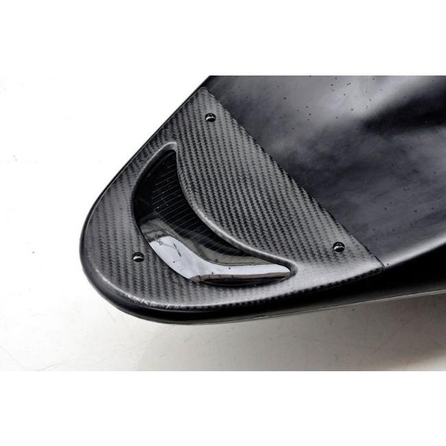 T2Racing T2 Racing T2レーシング シートカウルTYPE-1 ストリートタイプ ライトユニット蓋：カーボン / テールランプ ...