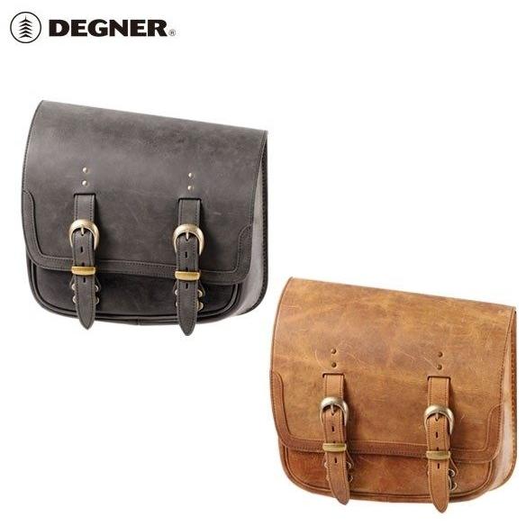 DEGNER DEGNER:デグナー モダンクラシックス用レザーサドルバッグ ボンネビルT100 ストリートスクランブラー ボンネビルT120 スクランブラー900 :25651418:ウェ ...