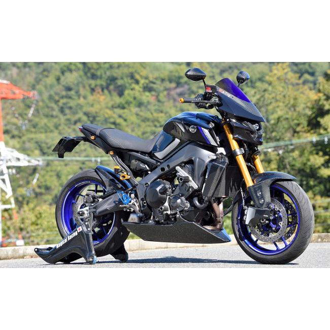 Magical Racing マジカルレーシング アンダーカウル 素材：FRP製・黒 MT09 MT09 SP XSR900 YAMAHA ...