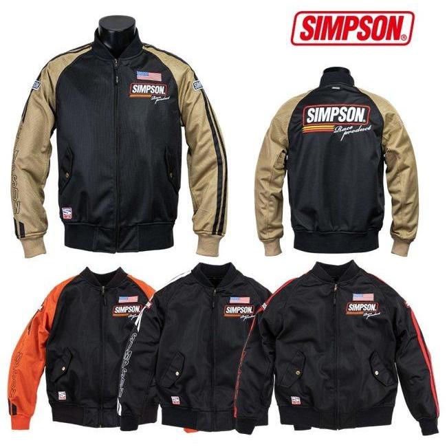 SIMPSON SIMPSON:シンプソン NSM-C04 ライダーズメッシュブルゾン サイズ：3L :25653125:ウェビック1号店 - 通販 - Yahoo!ショッピング