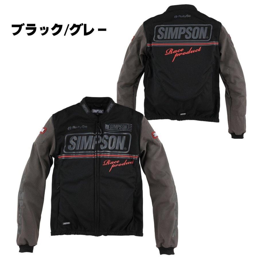 SIMPSON（バイク） SIMPSON シンプソン NSM-C05 ライダーズ クールジャケット サイズ：LL : ウェビック1号店 - 通販 - Yahoo!ショッピング
