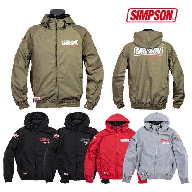 SIMPSON シンプソン NSM-C08 ライトウェイト ナイロンフーディ サイズ：L :25653198:ウェビック1号店 - 通販 - Yahoo!ショッピング