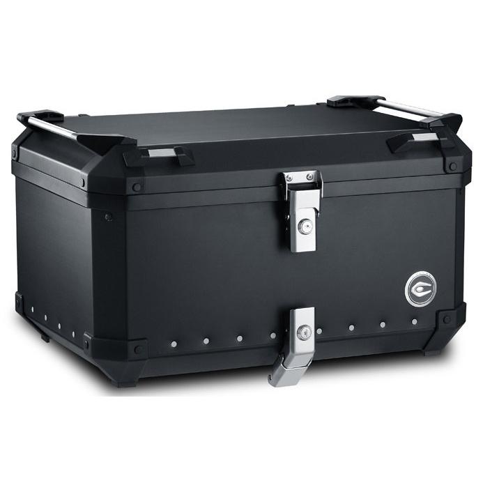 COOCASE クーケース Q3 アルミトップケース 65L カラー：ブラック HONDA ホンダ SUZUKI スズキ YAMAHA ヤマハ KAWASAKI カワサキ : 25655036 ...