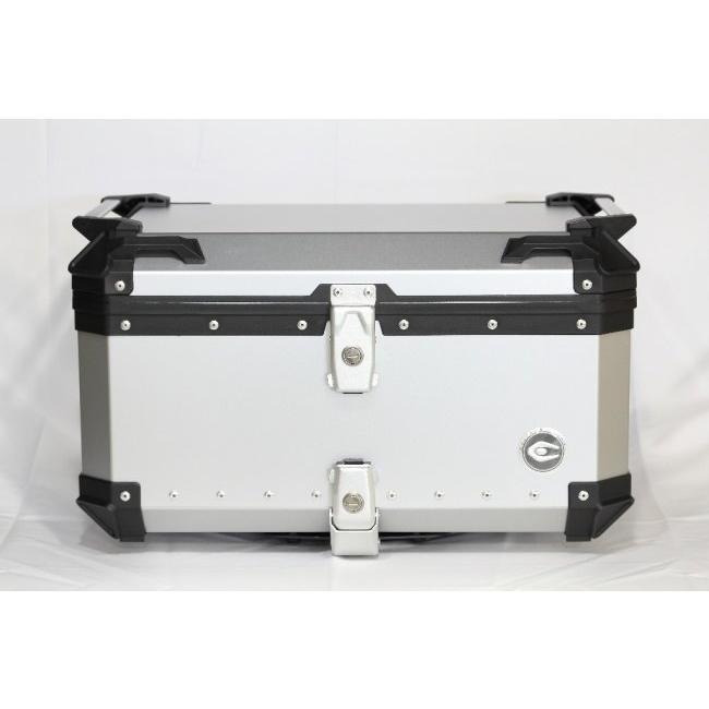 COOCASE クーケース Q3 アルミトップケース 65L カラー：シルバー :25655037:ウェビック1号店 - 通販 - Yahoo!ショッピング