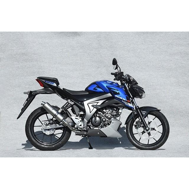 YAMAMOTO RACING YAMAMOTO RACING:ヤマモトレーシング SPEC-A UP-TYPE タイプ：チタン GSX-S125 GSX-R125 :25657299:ウェ ...