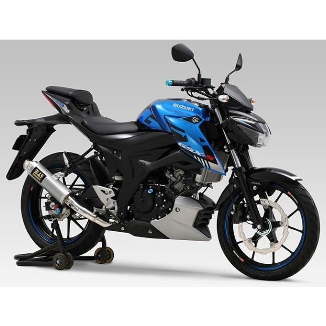 YOSHIMURA ヨシムラ 機械曲 GP-MAGNUMサイクロン EXPORT SPEC 政府認証 カラー：SS(ステンレスカバー) GSX-S125 GSX-R125 SUZUKI スズキ ...
