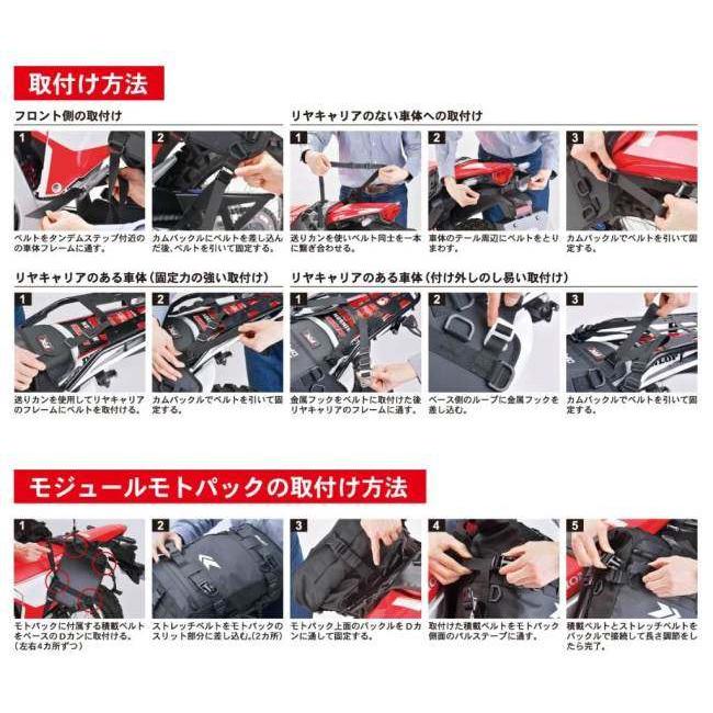 DFG ディーエフジー モジュールモトパック サイドバッグセット 7.5 CRF250L CRF250RALLY SEROW250 WR250R WR250X Tenere700 KLX250 ...