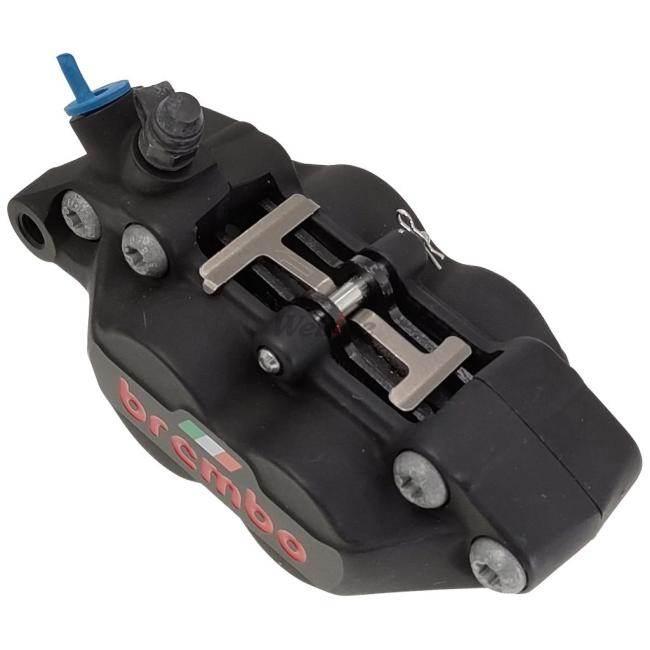Brembo Brembo:ブレンボ P4-40C イタリアンフラッグ ブレーキキャリパー 30／34 40mm シングル タイプ：左側 :25667365:ウェビック1号店 - 通販 ...