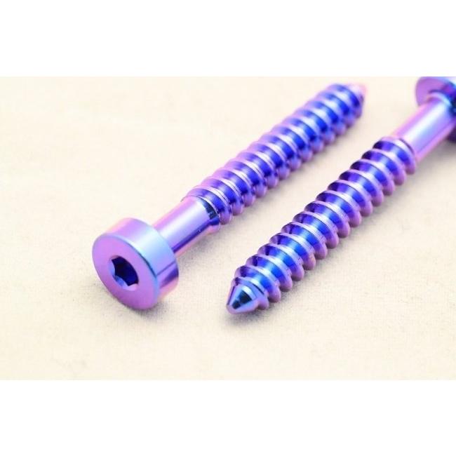 T2 Racing T2 Racing:ティーツーレーシング サーボチタンボルト カラー：ブルー【陽極酸化処理】 NSR250R ...