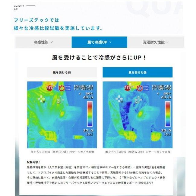 Liberta! Liberta!:リベルタ FREEZE TECH 氷撃 LD_FTP_L／Sローネックインナー サイズ：3XL ...