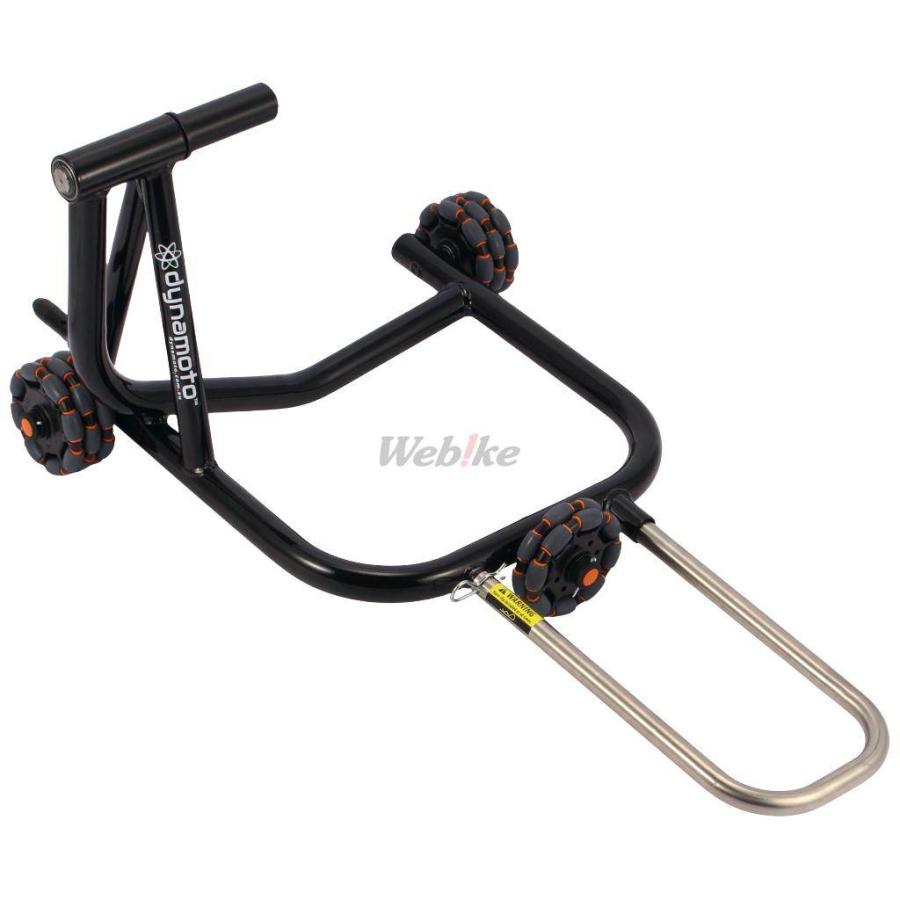 Dynamoto ダイナモト バイクスタンド Left カラー：ブラック DUCATI ドゥカティ TRIUMPH トライアンフ リアスタンド ...