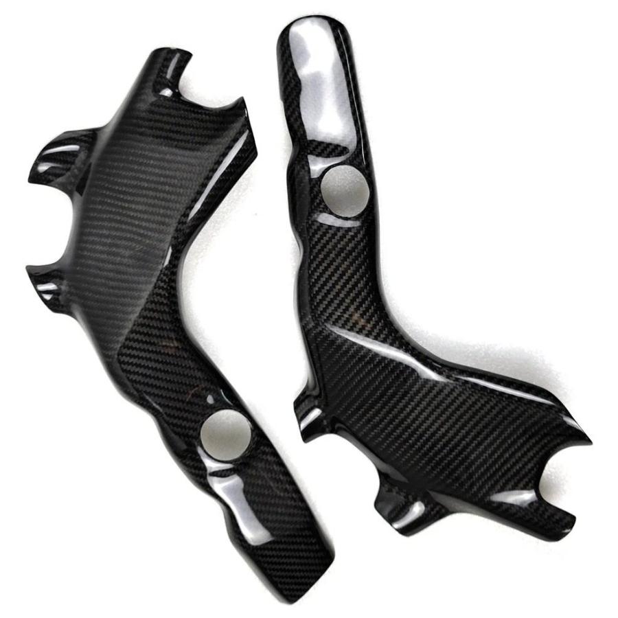 Carbon Variasi カーボンバリアシ Frame Cover ZX-25R KAWASAKI カワサキ フレームカバー フレーム ...