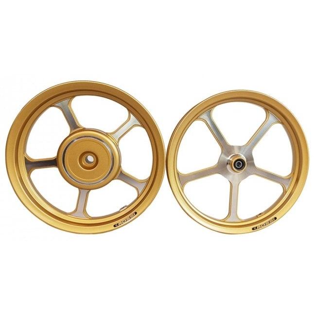 Velg Rossi Velg Rossi:ブイロッシ Cast Wheels Venom Halley Coler：Black／Chrome ...