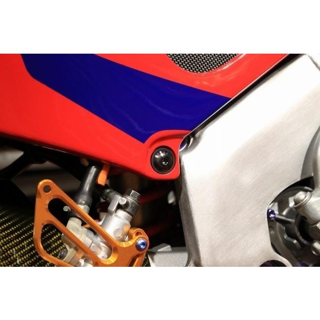 T2 Racing T2 Racing:ティーツーレーシング シートカウルボルト カラー：ブルー NSR250R :25717330:ウェ ...