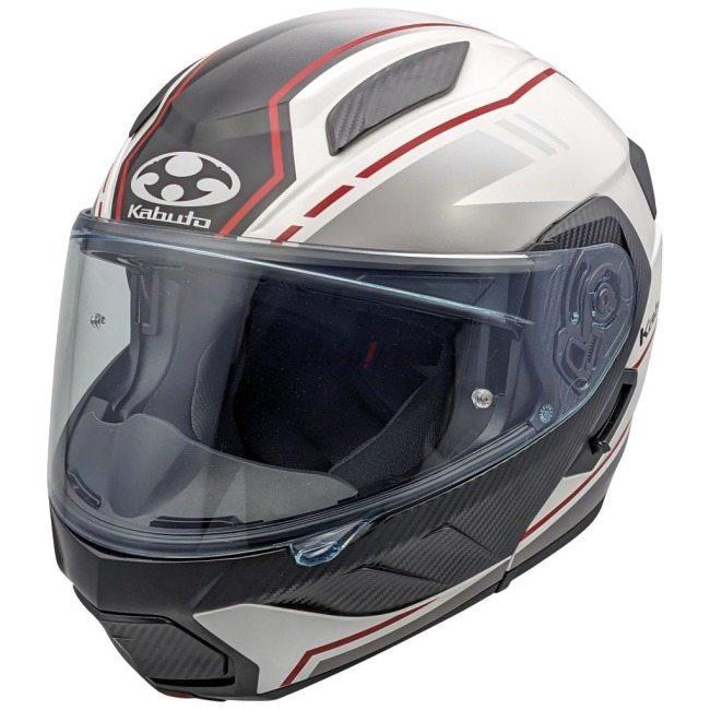 OGK KABUTO オージーケーカブト RYUKI BEAM[リュウキ ビーム ホワイトレッド]ヘルメット サイズ：M(57-58cm) :25718992:ウェビック1号店 - 通販 ...